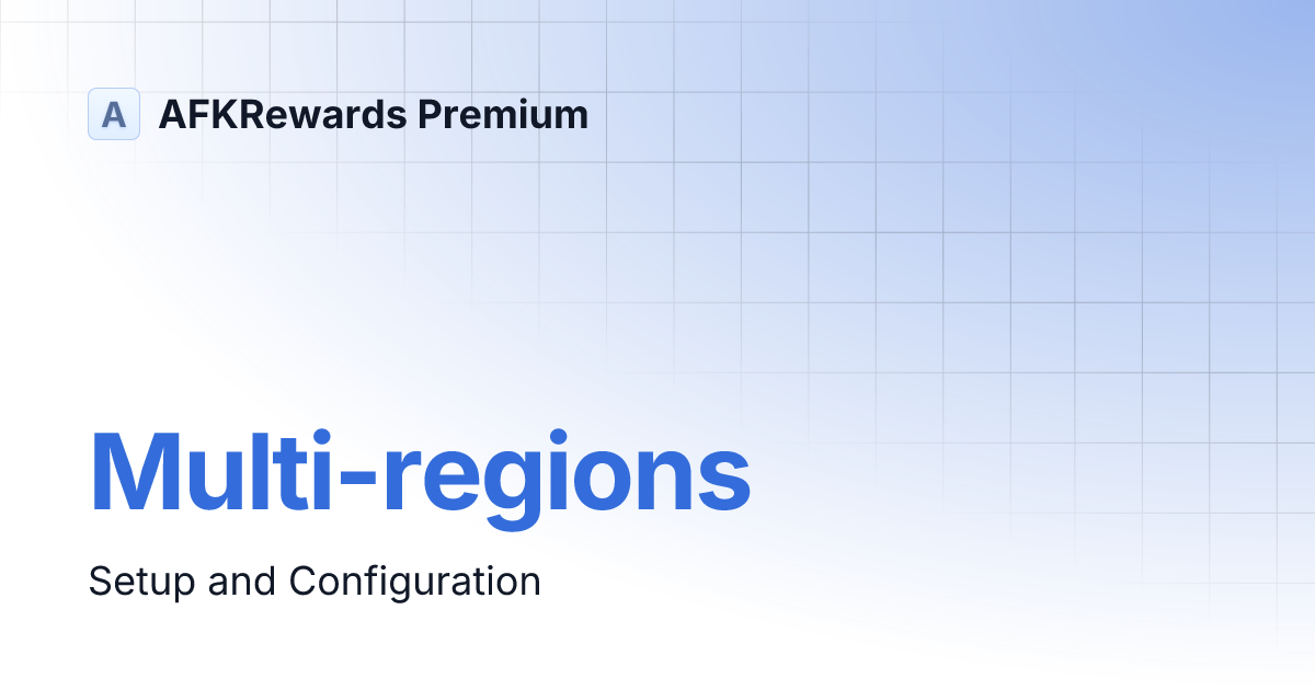 Multi-regions | AFKRewards Premium